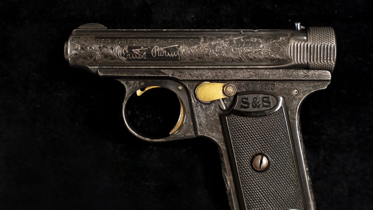 Pistool Ernst Röhm - Nationaal Militair Museum
