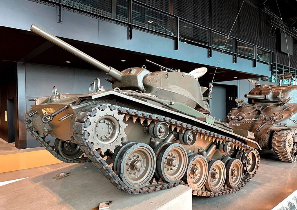 Chaffee tank - Nationaal Militair Museum