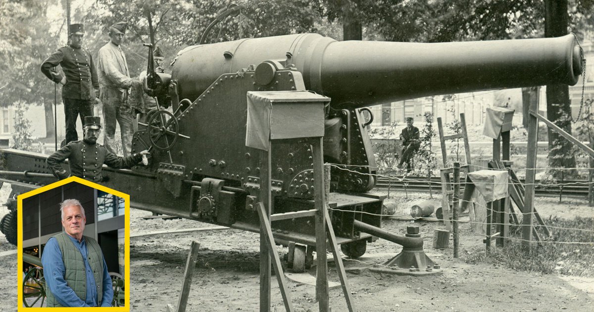 Het grootste kanon in ons museum - Nationaal Militair Museum